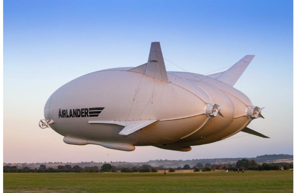 Helium-filled Airship, the Largest Aircraft, Makes Historic First ...