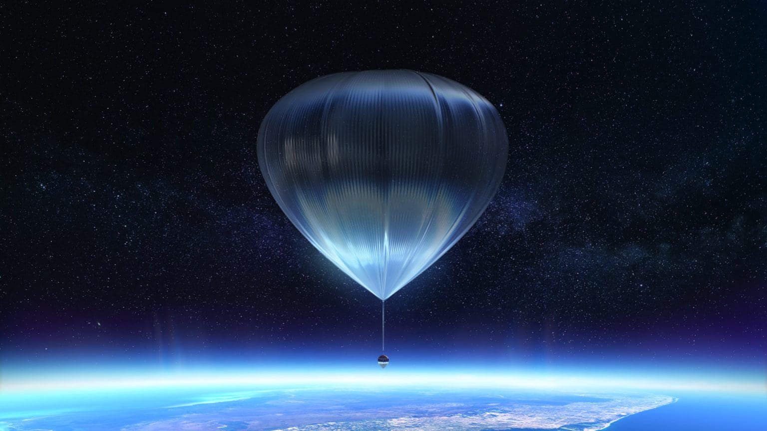 Hydrogen Balloon Lifts Largest Space Capsule into Near Space – Richard ...
